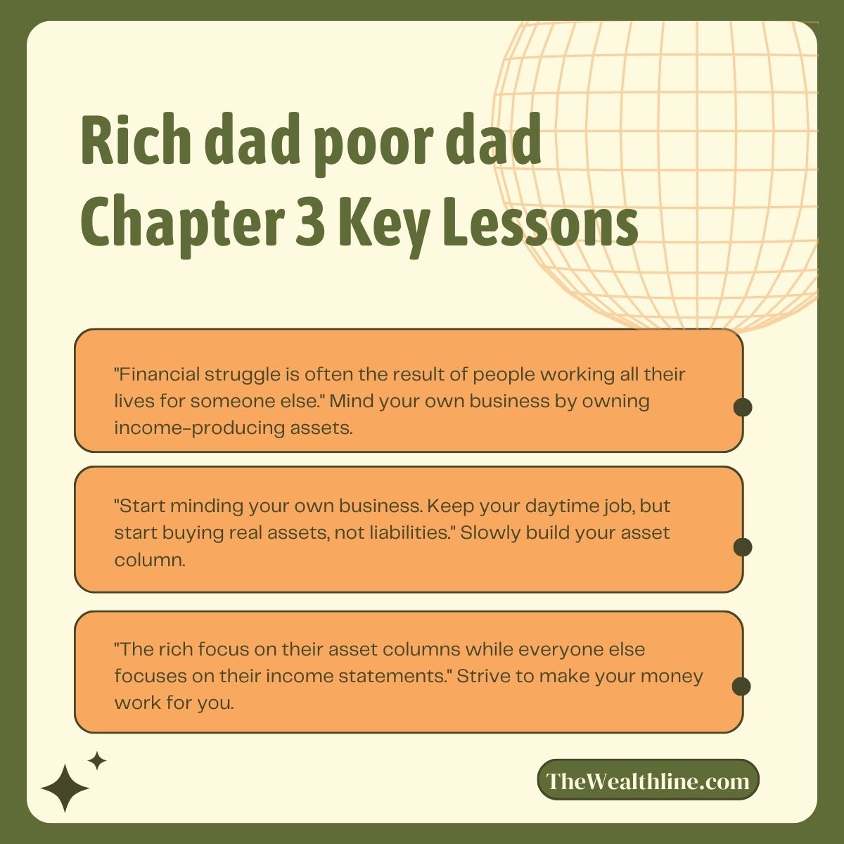 Rich dad poor dad chapter 3 summary (lesson 3 - Mind your own business ...
