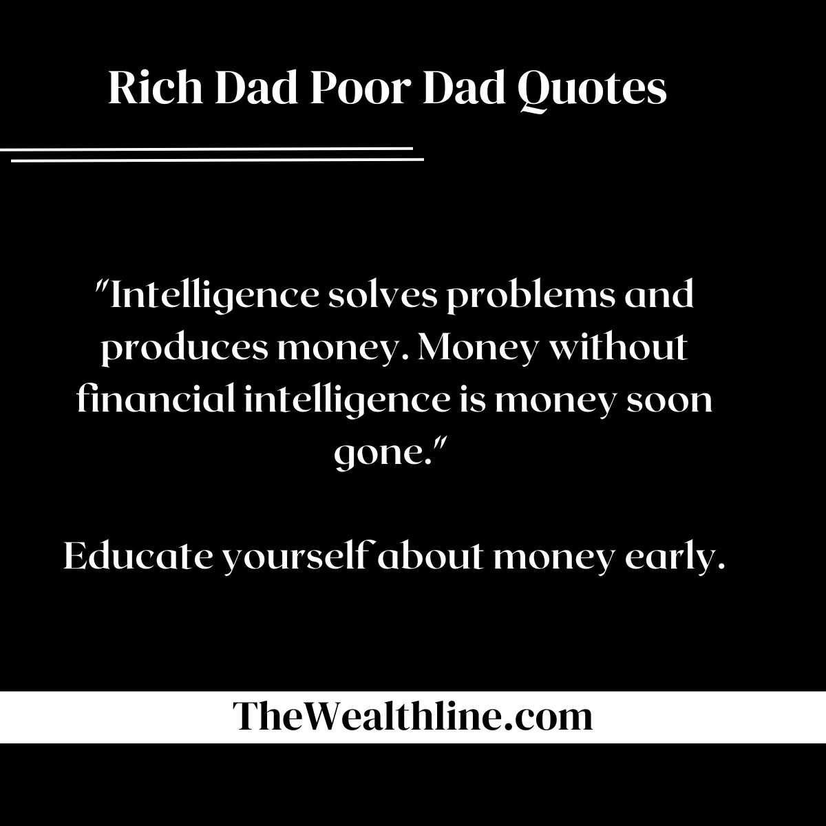 Rich dad poor dad chapter 1 Summary (Lesson 1: The Rich Don't Work for ...